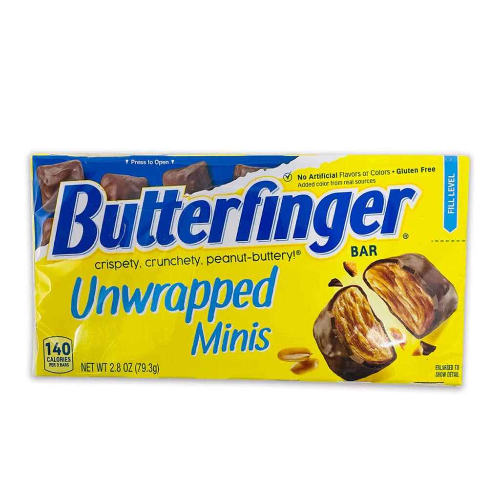Butterfinger Unwrapped Minis - Candi Werx